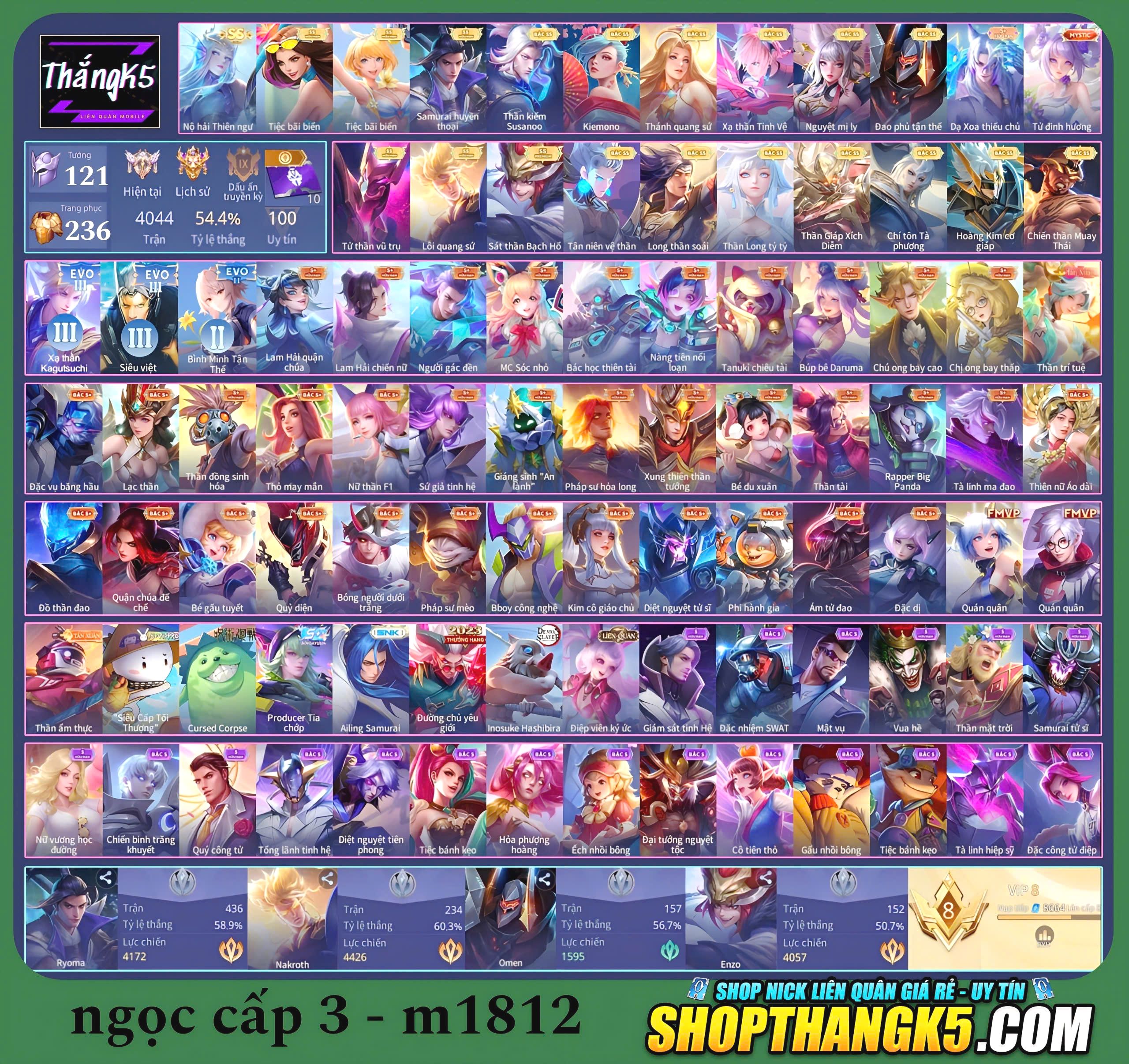 Nick Vip Trên 1 Triệu-#2477